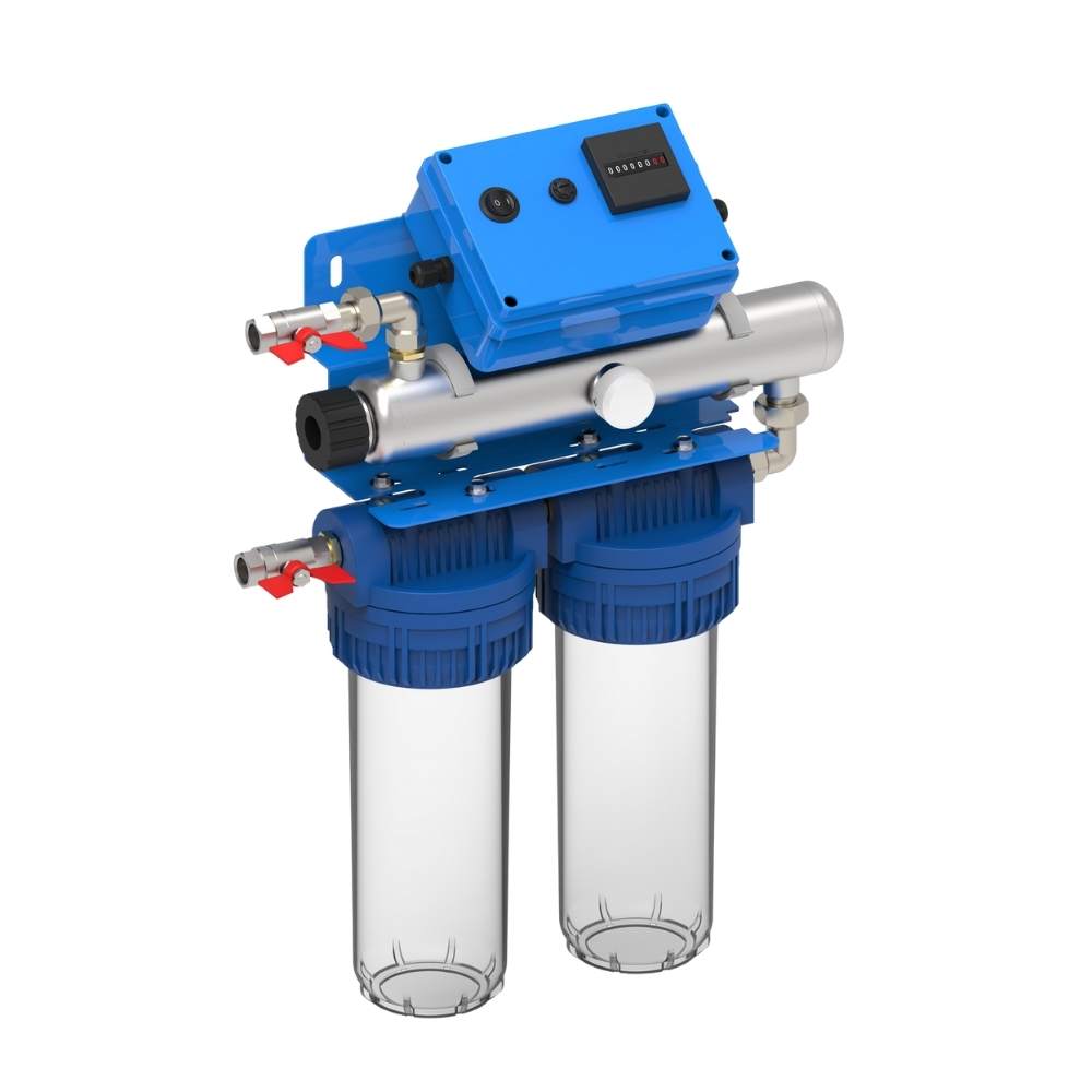 How does a double flow CMV fan work?